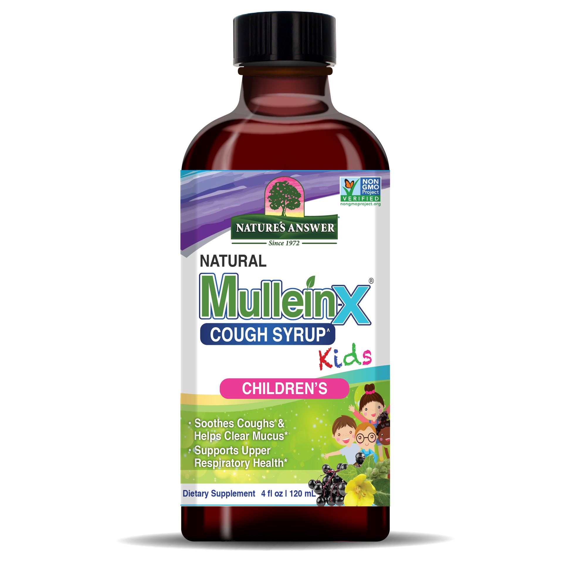 Natures Answer Kids Natural Mullein Cough Syrup 120ml - John Bell ...
