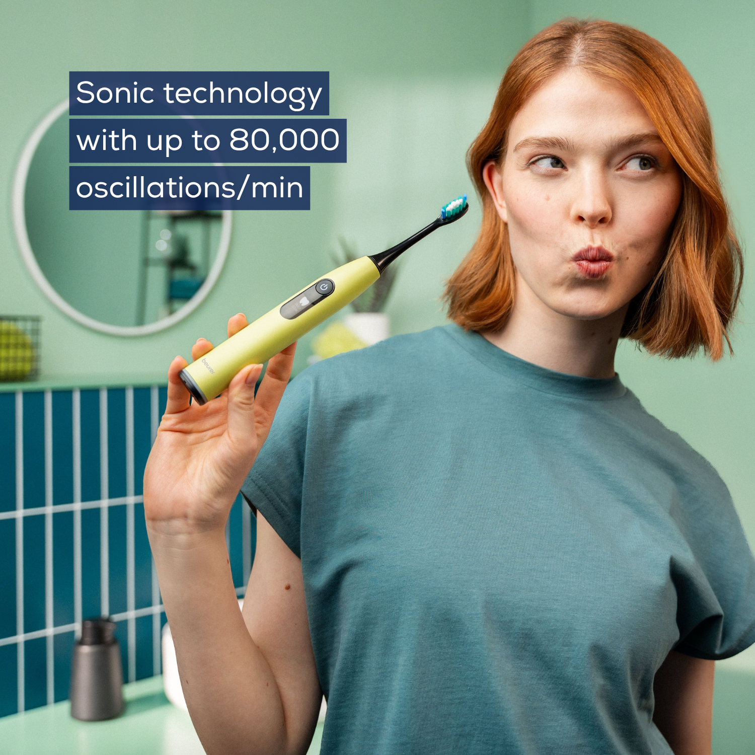 Beurer SC 50 Electric Sonic Toothbrush Splashy Lemon 1 Unit - John Bell ...