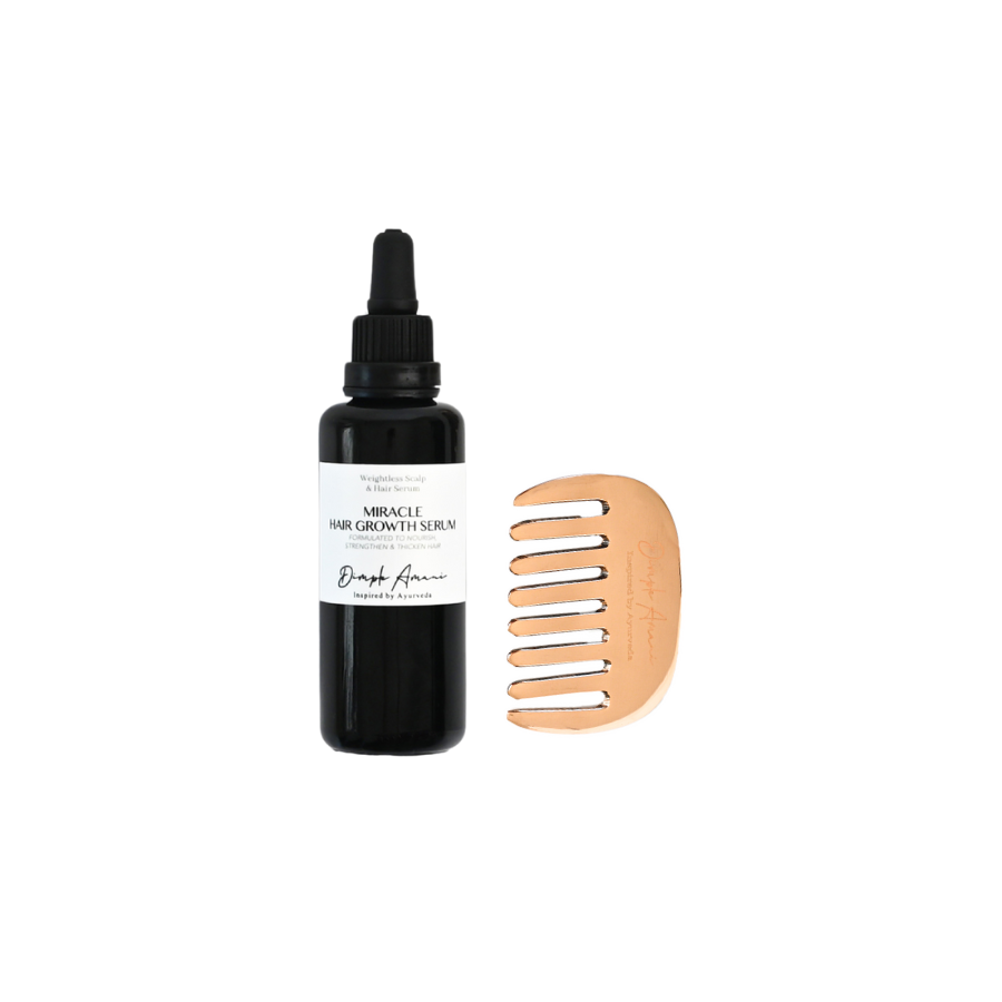 Dimple Amani Miracle Hair Growth Set + Copper Comb 50ml - John Bell ...
