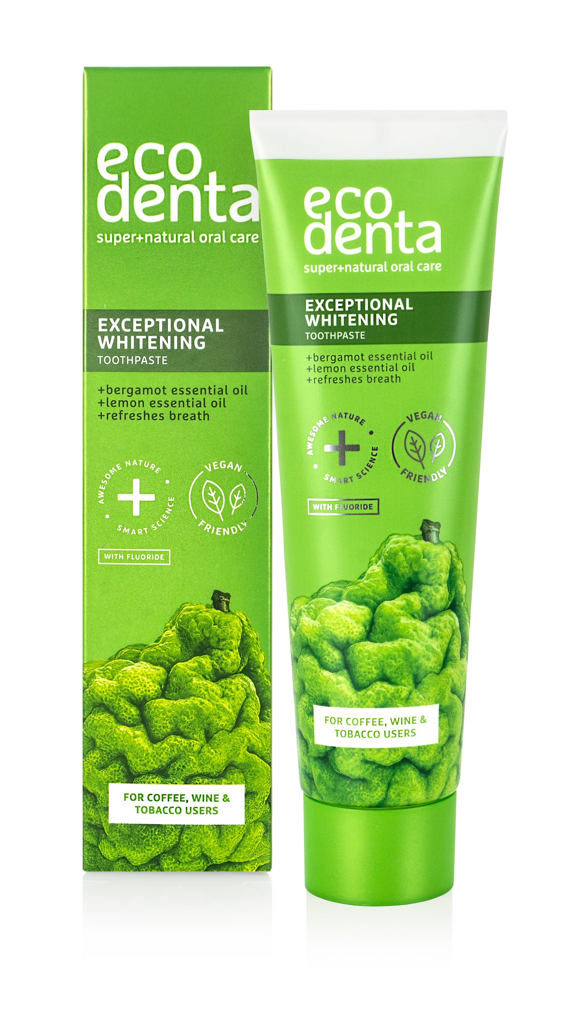 Ecodenta Exceptional Whitening Toothpaste + Bergamot Oil 100ml - John ...