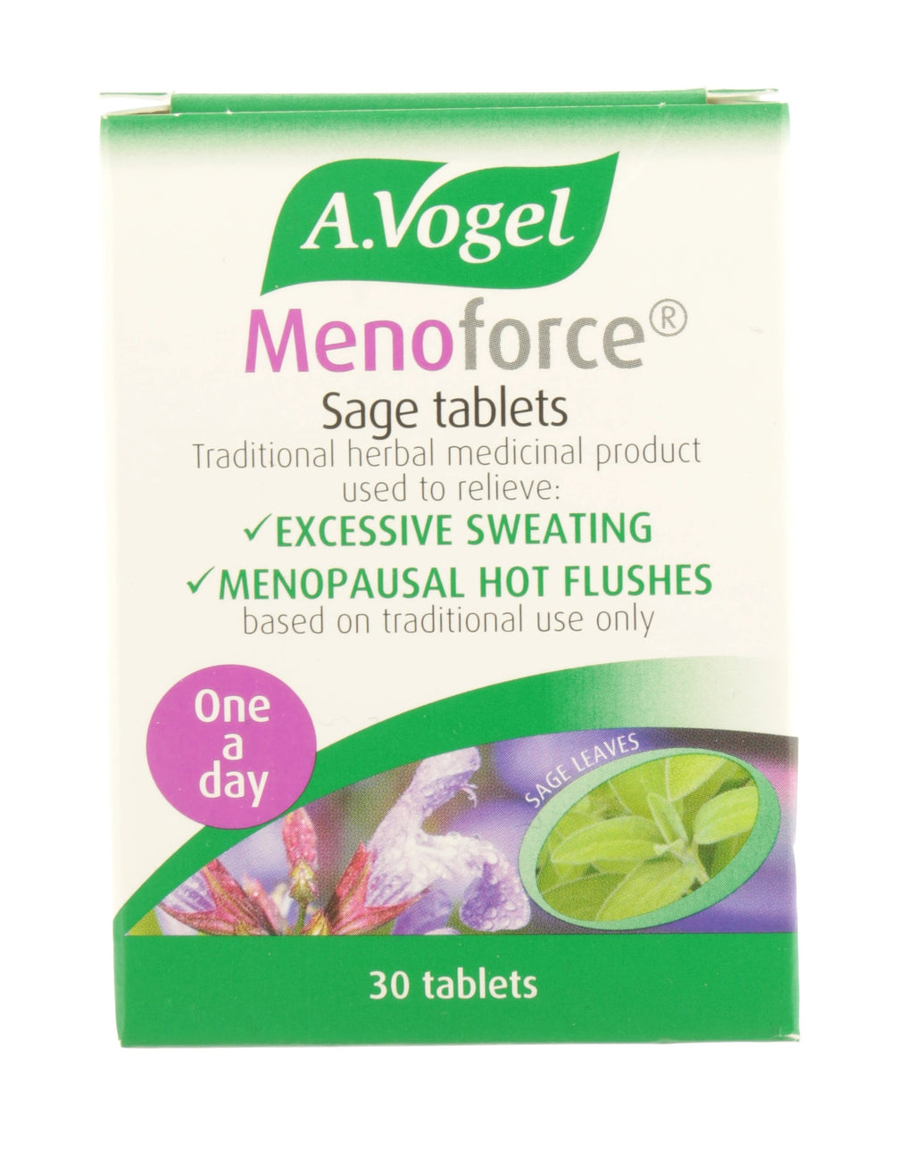 A. VOGEL Menoforce Sage 30 tablets – John Bell & Croyden