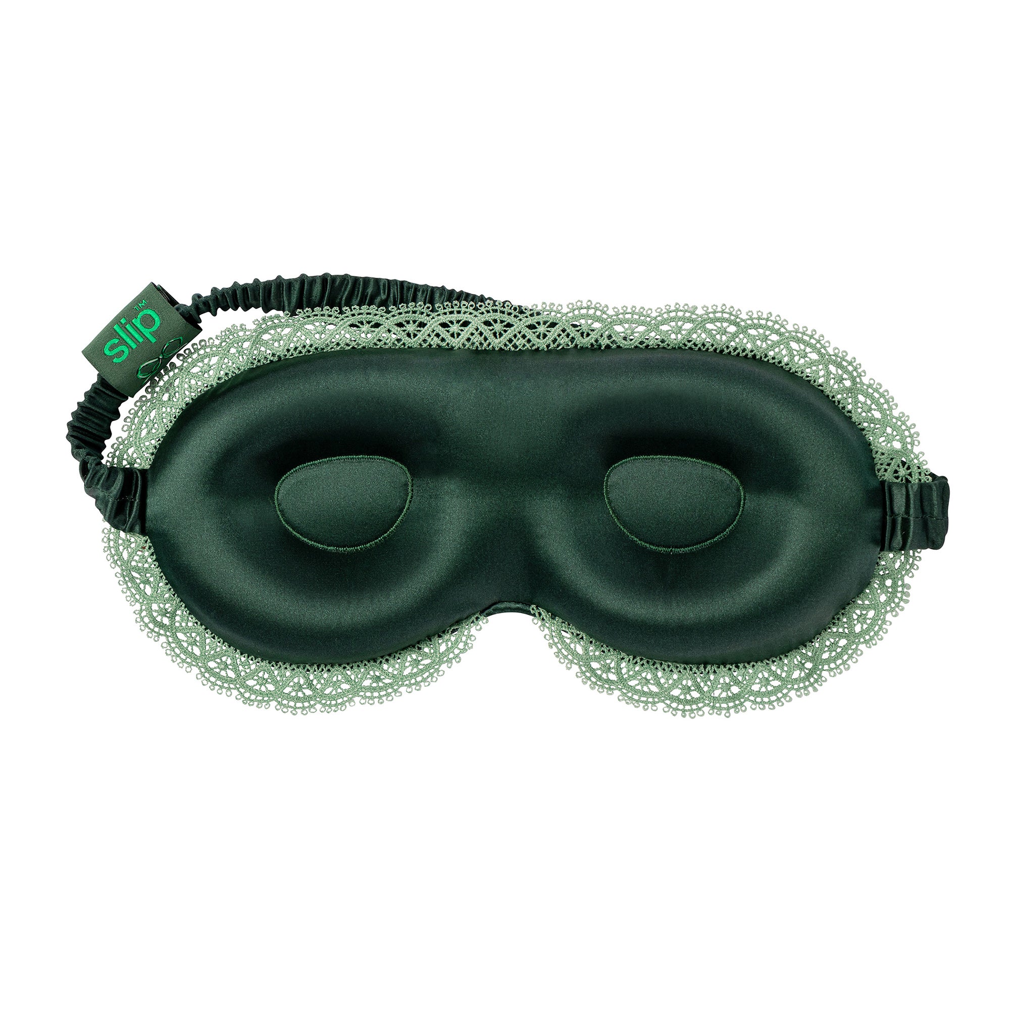 Slip Pure Silk Beauty Sleepover Set With Lace Trim - Peppermint Dreams ...