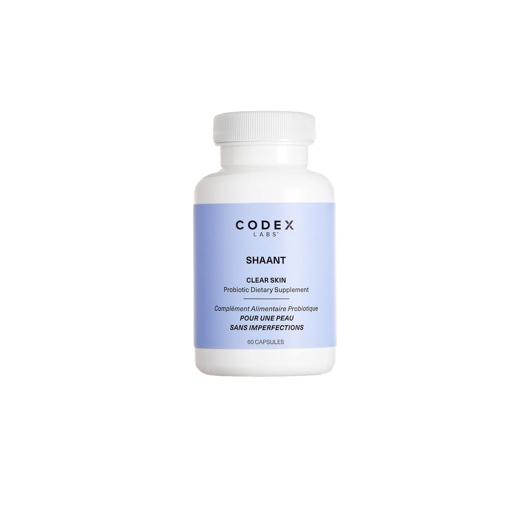 Codex Labs Shaant Clear Skin Probiotic Supplement Capsules 60 Capsules ...