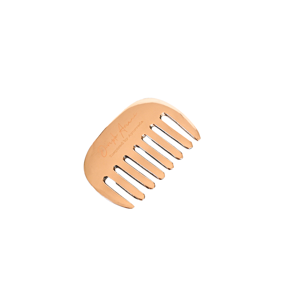Dimple Amani Copper Comb - John Bell & Croyden