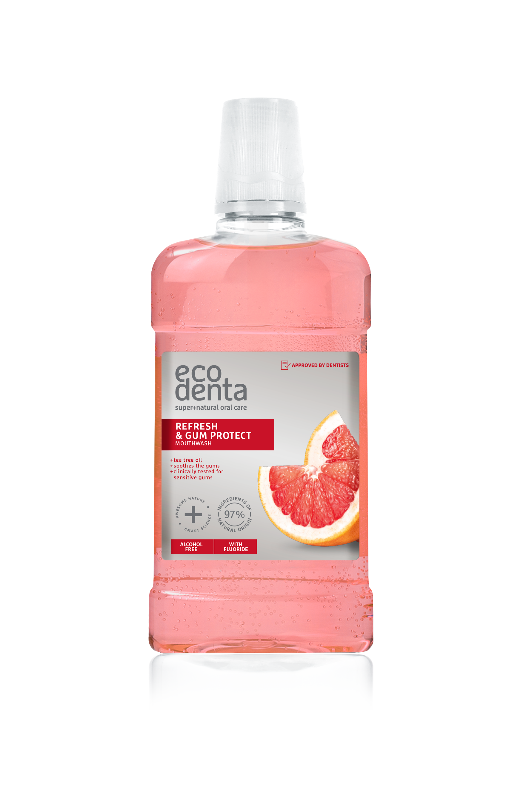 Ecodenta Refresh & Gum Protect Mouthwash 500ml - John Bell & Croyden