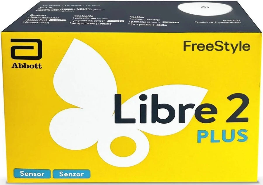 Freestyle Libre 2 Plus Sensor 1 Unit - John Bell & Croyden