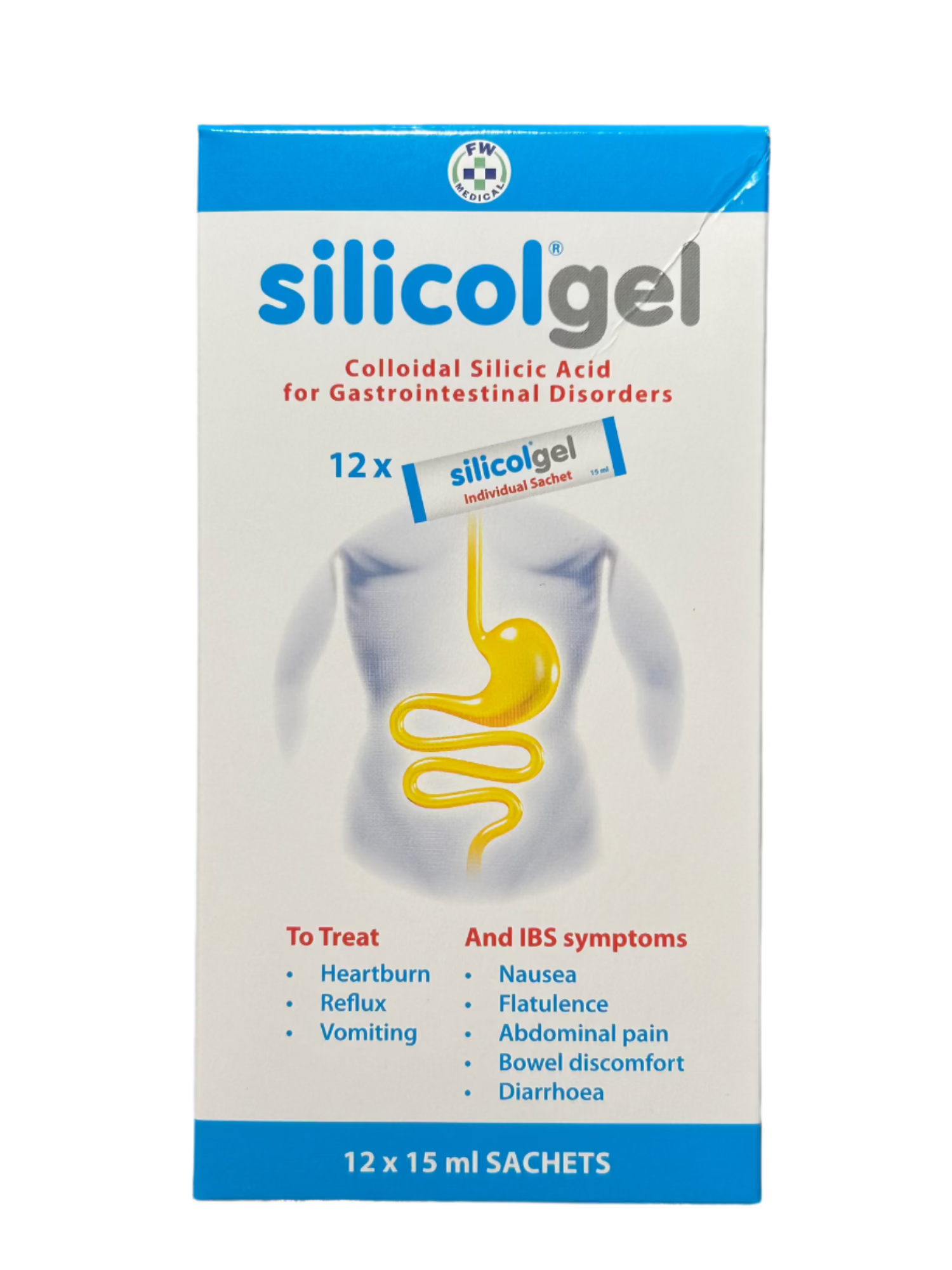 SILICOLGEL Colloidal Silicic Acid 12 x 15ml - John Bell & Croyden