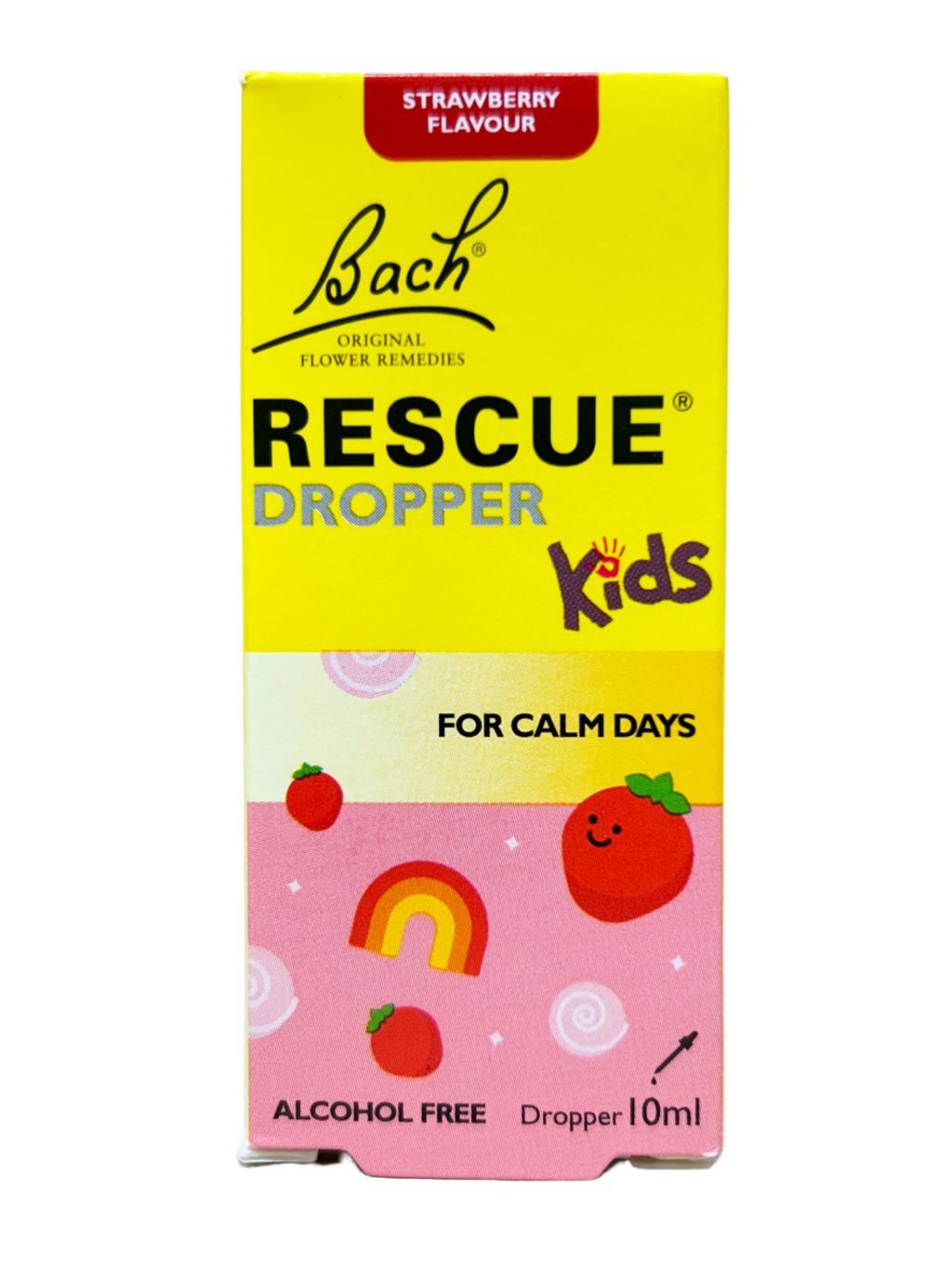 Bach Rescue Kids Strawberry Dropper 10ml – John Bell & Croyden