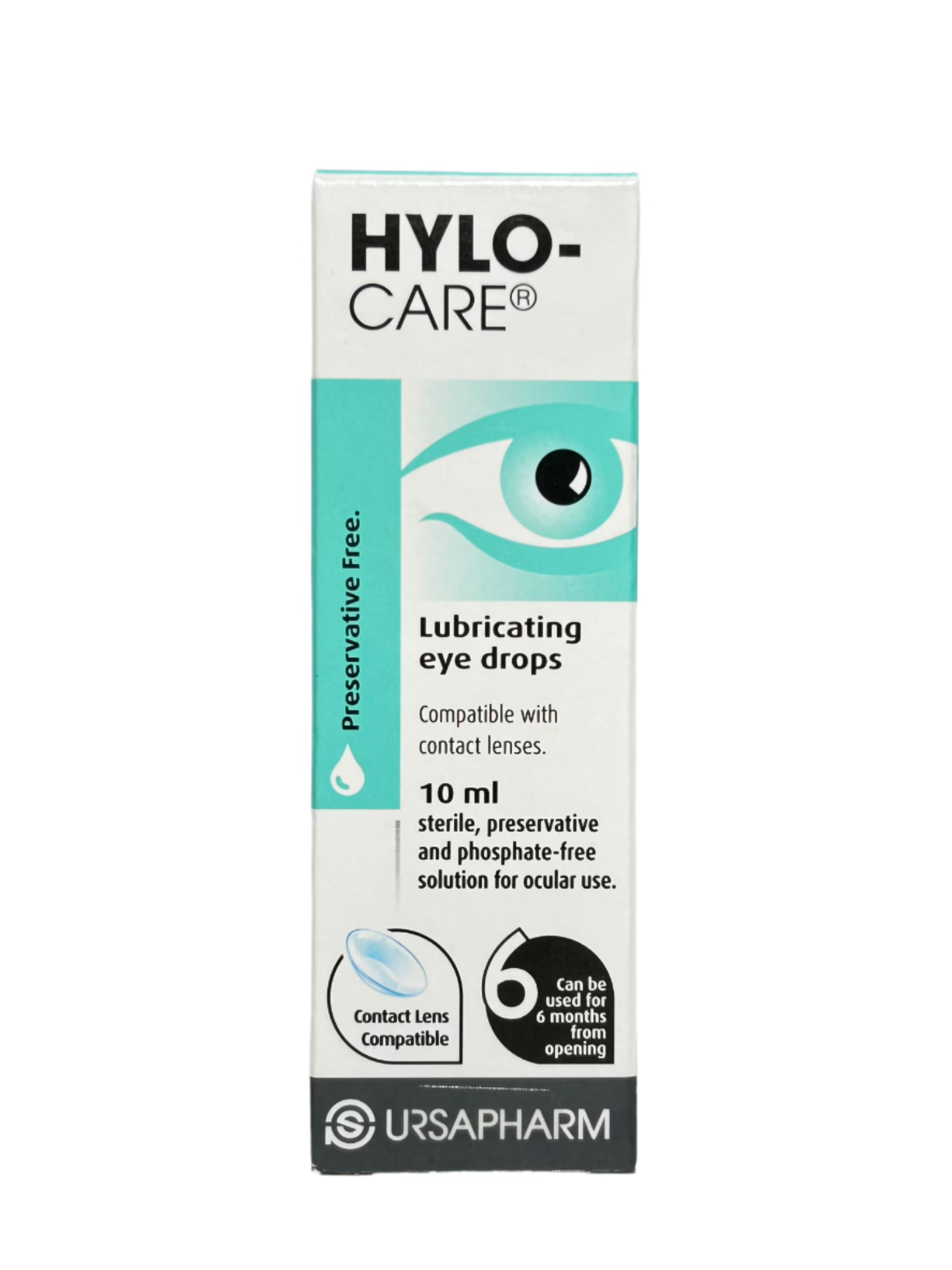 URSAPHARM Hylo-Care Eye Drops 10ml - John Bell & Croyden