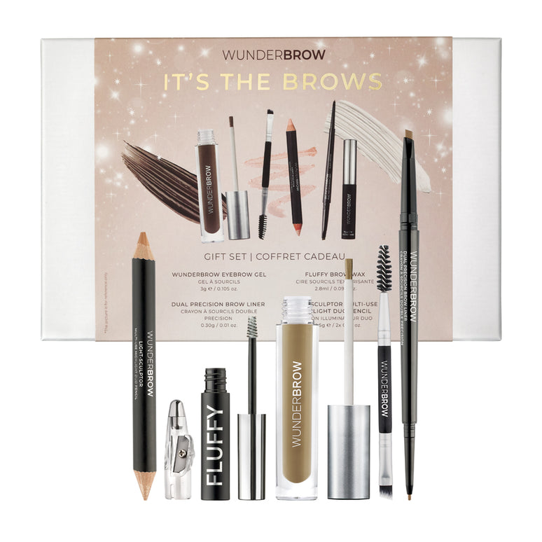 Wunderbrow Christmas Gift Set - It's The Brows - Blonde Medium 1 Set ...