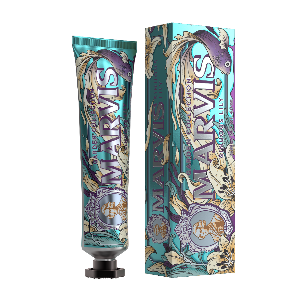 Marvis Sinuous Lily Toothpaste 75ml - John Bell & Croyden { "@context ...