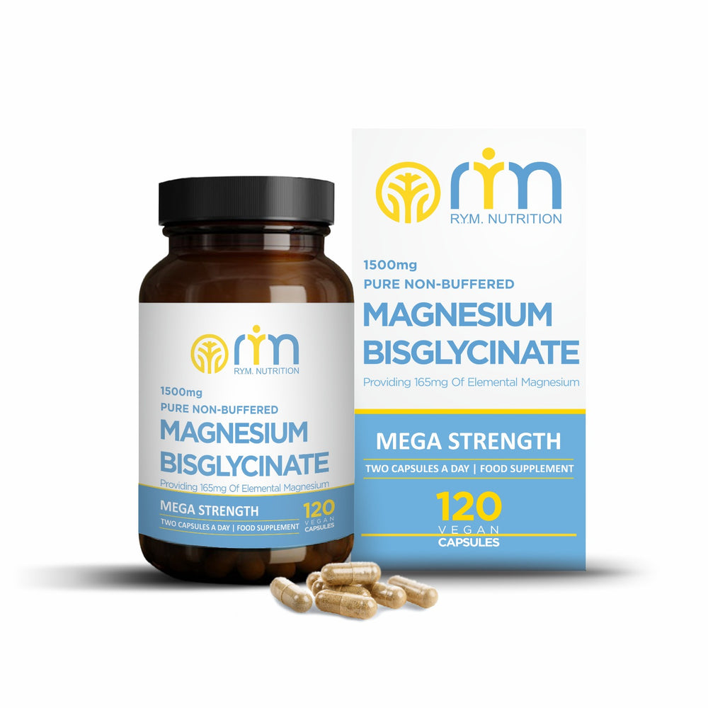 RYM Nutrition Magnesium Bisglycinate - Mega Strength 120 Tablet - John ...