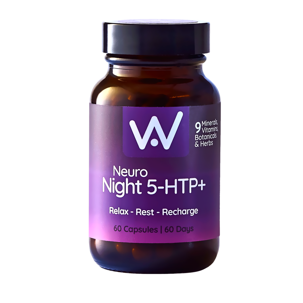 Well.actually. Neuro Night 5-HTP+ 60 Capsules – John Bell & Croyden