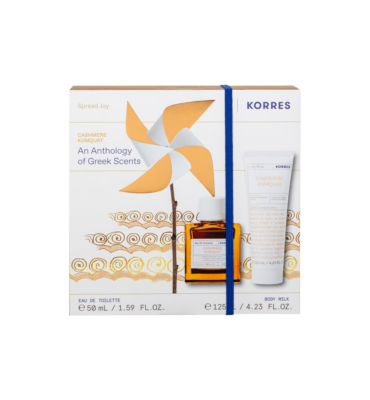 Korres Set Cashmere Kumquat EDT 50ml & Body Milk 125ml 2 Unit - John ...