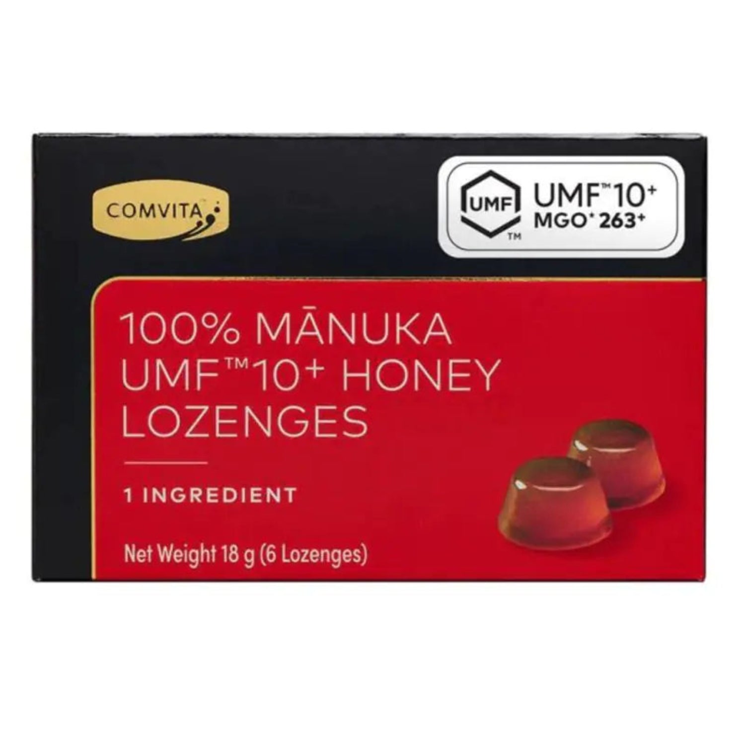 Comvita Manuka Honey Lozenges Umf 10+ 6 Lozenge - John Bell & Croyden ...