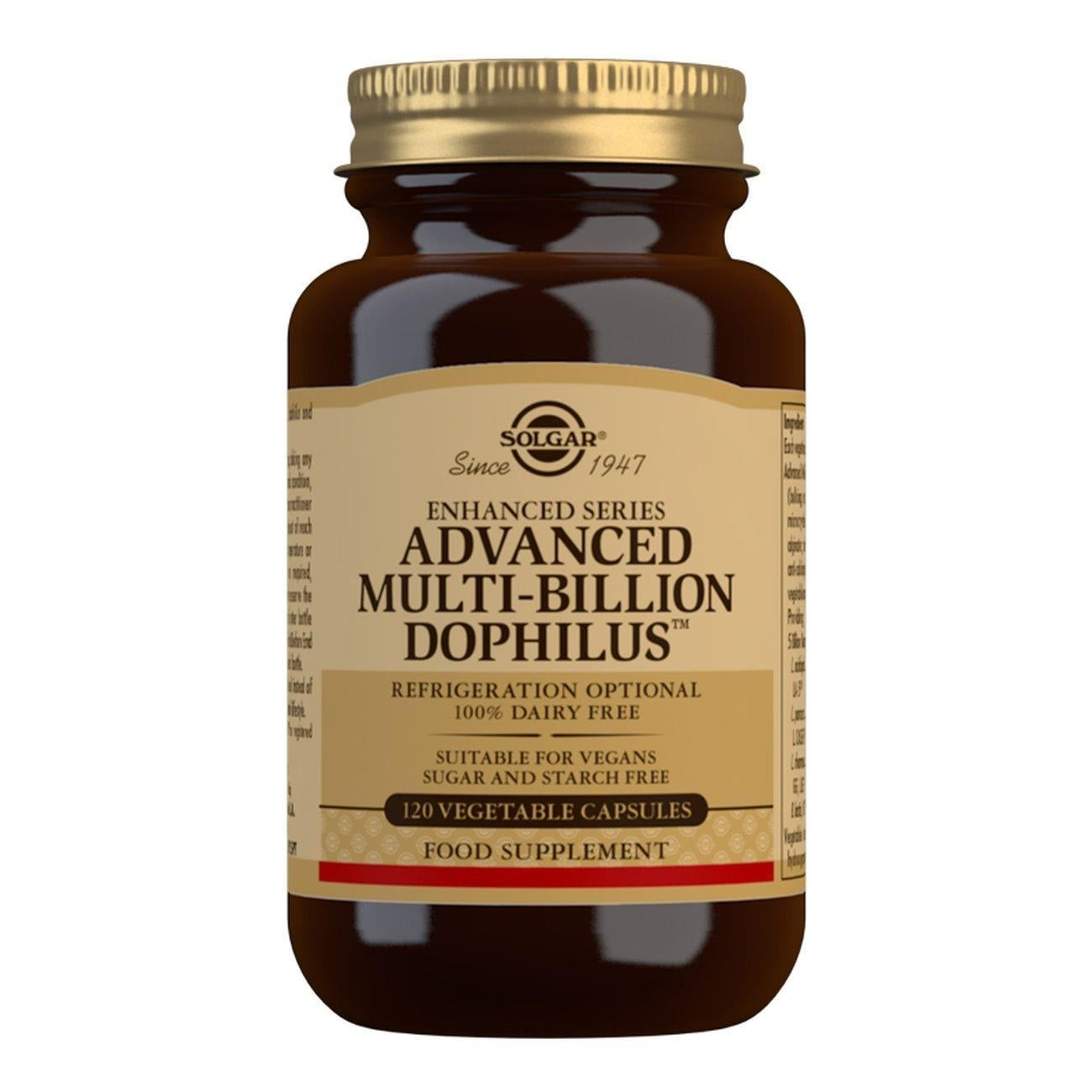 SOLGAR Advanced Multi-Billion Dophilus 120 capsules - John Bell & Croyden