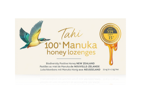 Tahi Manuka Honey Lozenges UMF™ 15+ (MGO 514+) 8 Lozenges - John Bell ...