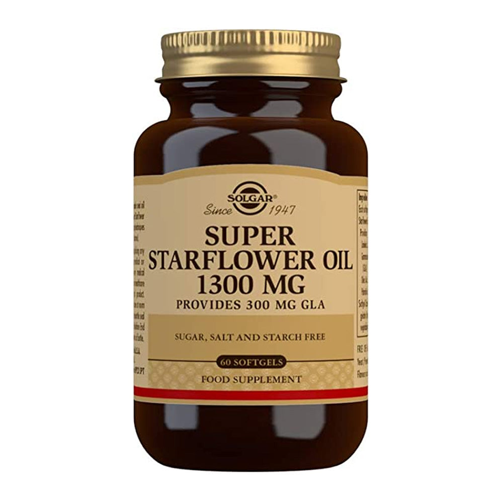 SOLGAR Super Starflower Oil 1300mg 60 capsules – John Bell & Croyden