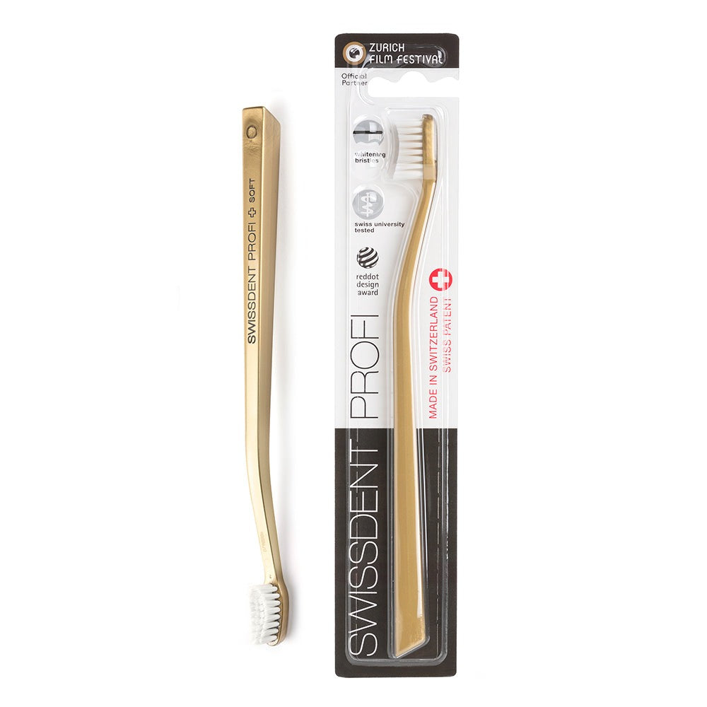 SWISSDENT Toothbrush Whitening Classic Gold – John Bell & Croyden