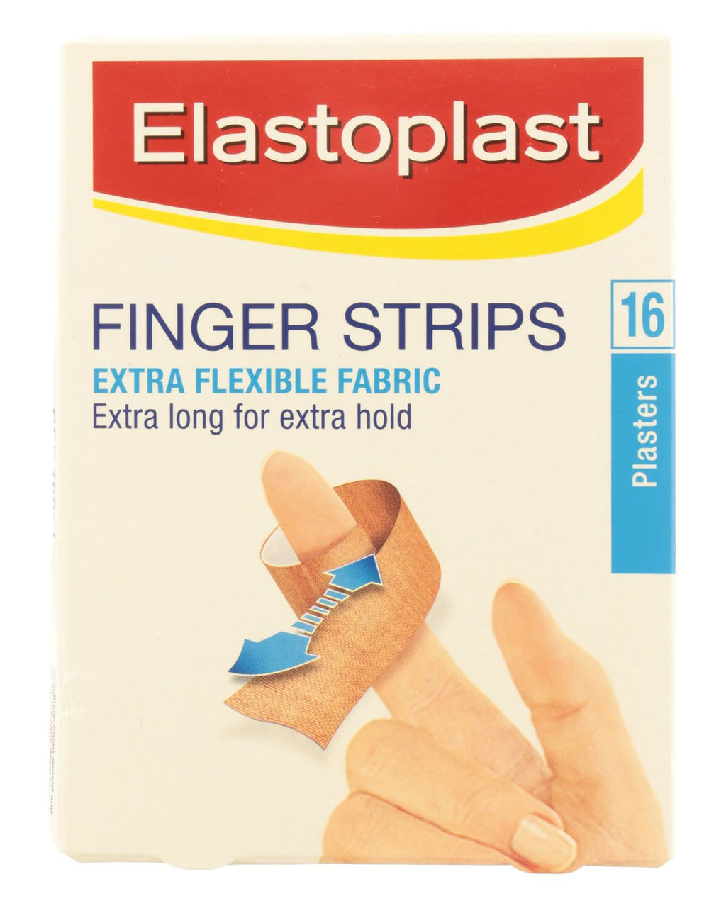 ELASTOPLAST Finger Strips Extra Long 16 strips – John Bell & Croyden