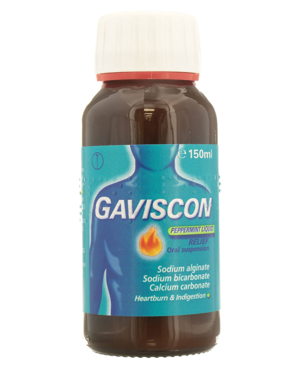 GAVISCON Peppermint Liquid Relief Oral Suspension 150ml – John Bell ...