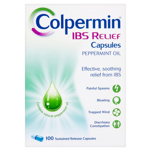 COLPERMIN IBS Relief - 100 Capsules - John Bell & Croyden