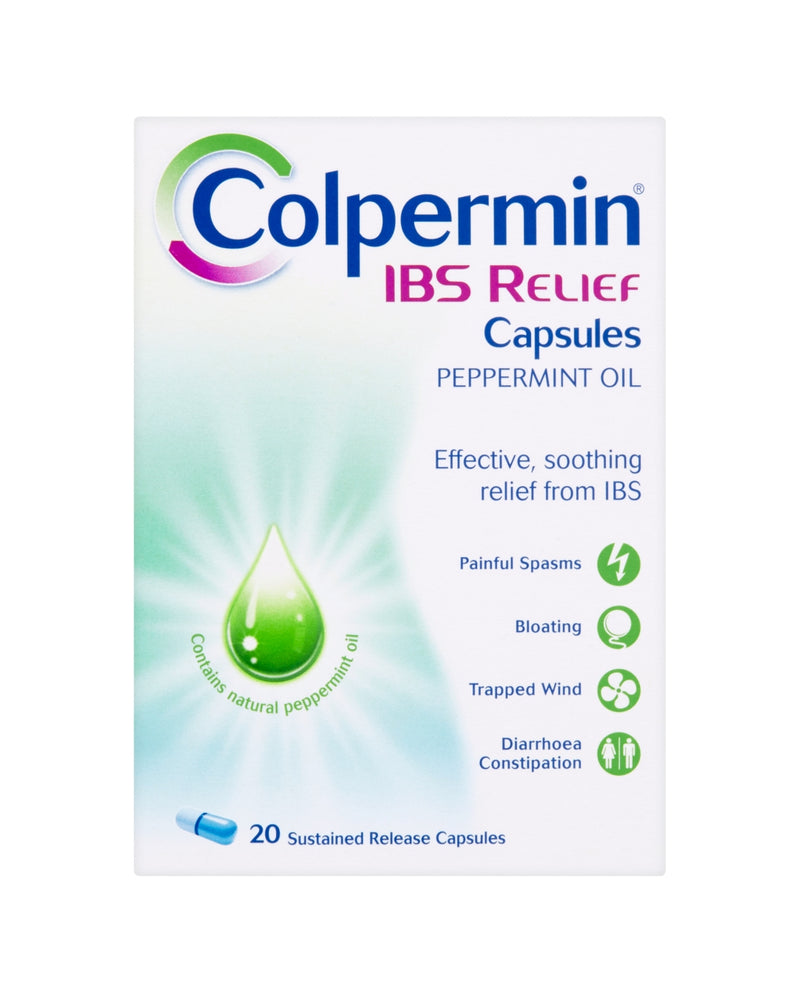 COLPERMIN IBS Relief - 100 Capsules - John Bell & Croyden