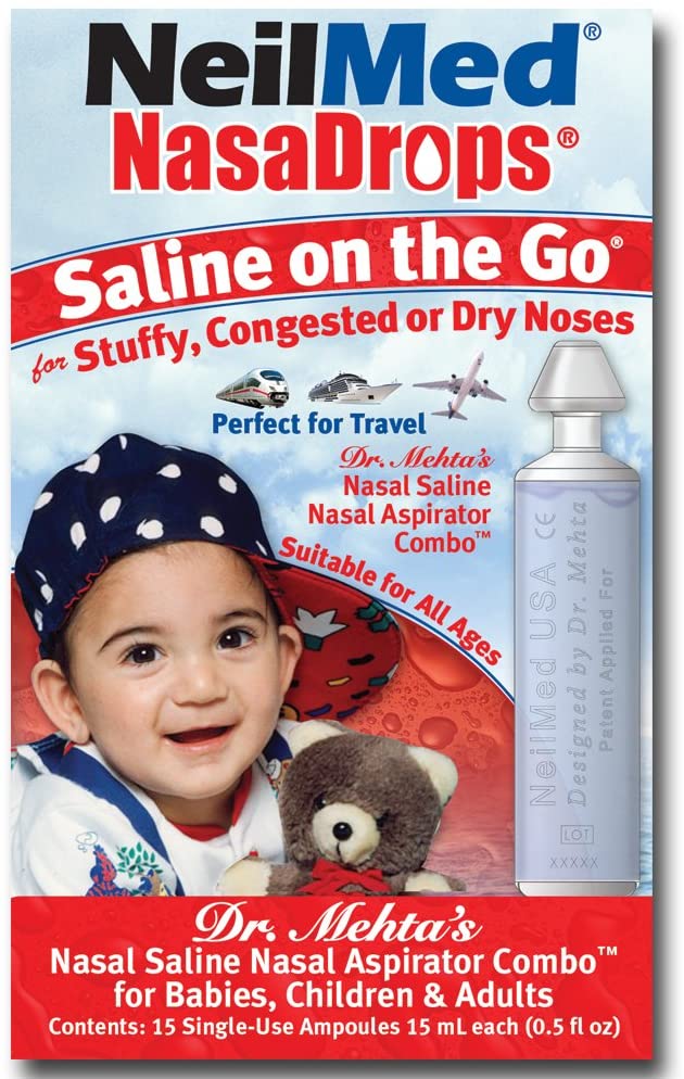 NEILMED NasaDrops - Saline On The Go 15ml – John Bell & Croyden