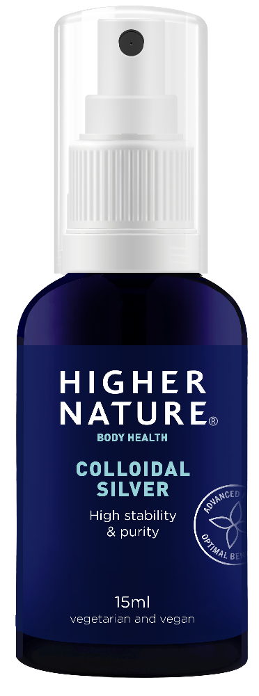 HIGHER NATURE Colloidal Silver 15ml - John Bell & Croyden