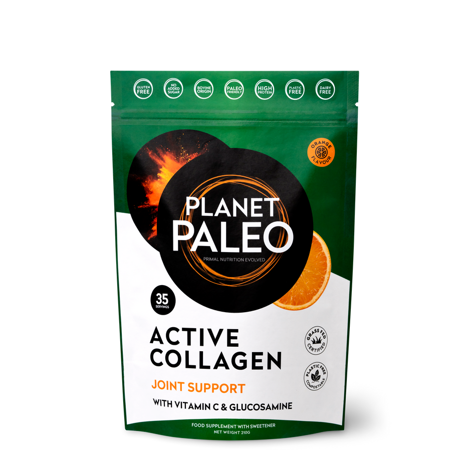 PLANET PALEO Active Collagen - Orange 210g - John Bell & Croyden ...