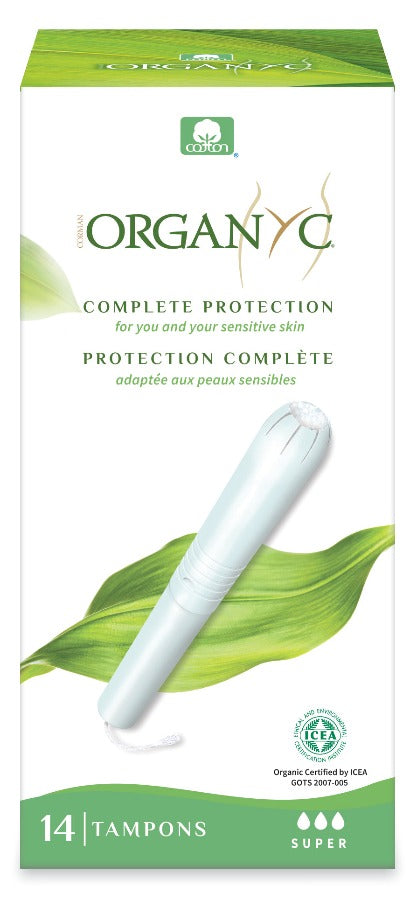 ORGAN(Y)C Applicator Tampons Super 14 units - John Bell & Croyden