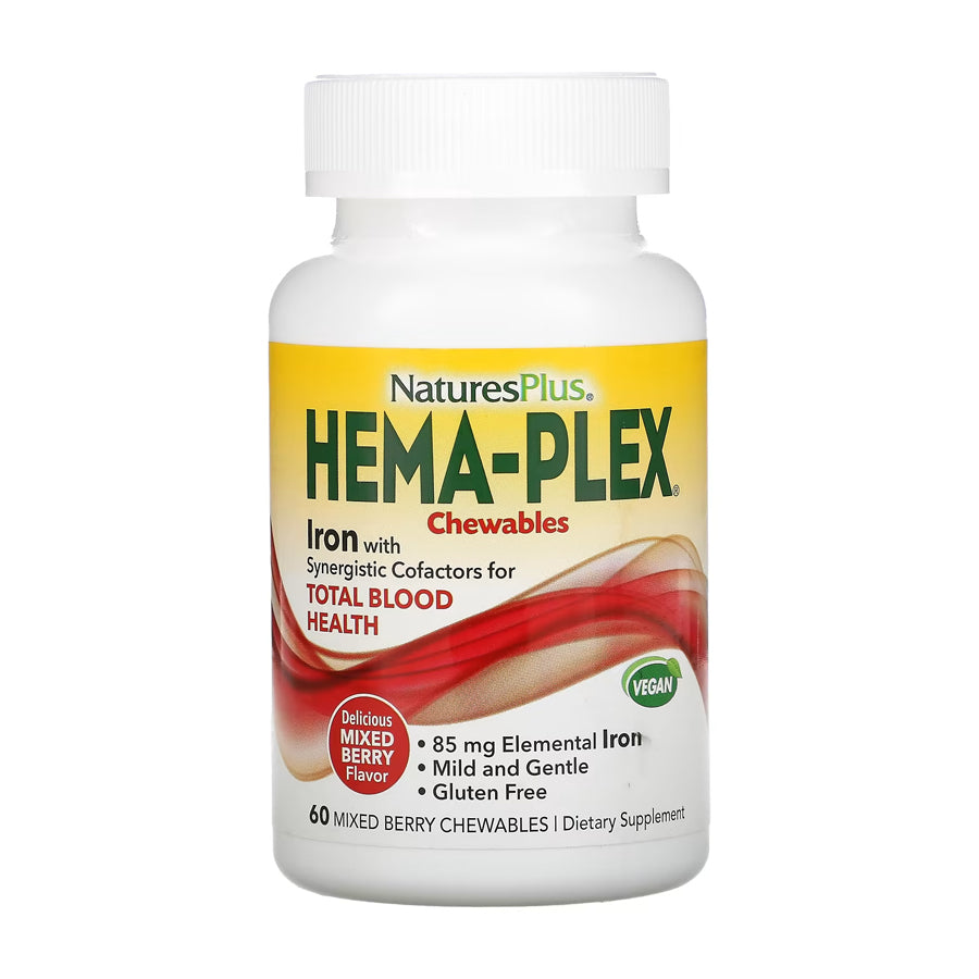 NATURESPLUS Hemaplex Chewable 60 tablets – John Bell & Croyden